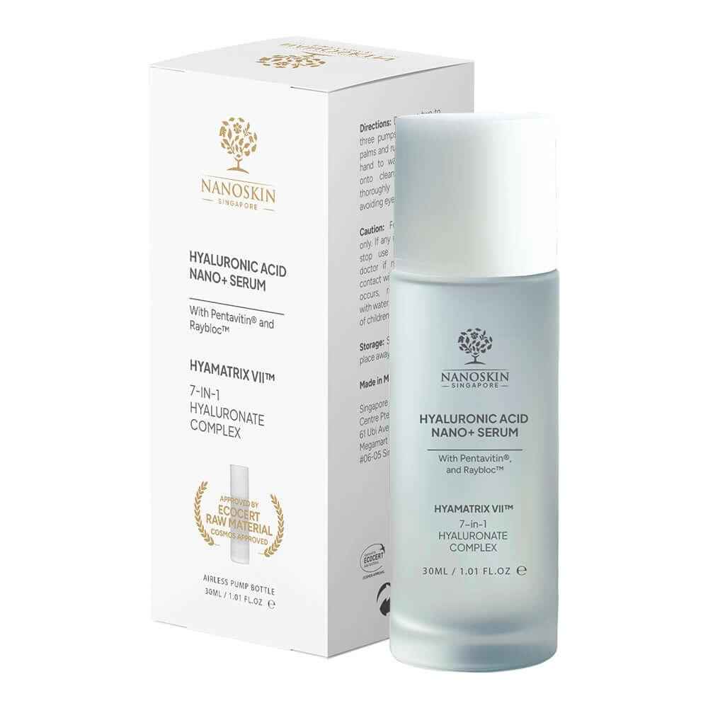 NANOSKIN Hyaluronic Acid Serum | 72H Skin Hydration