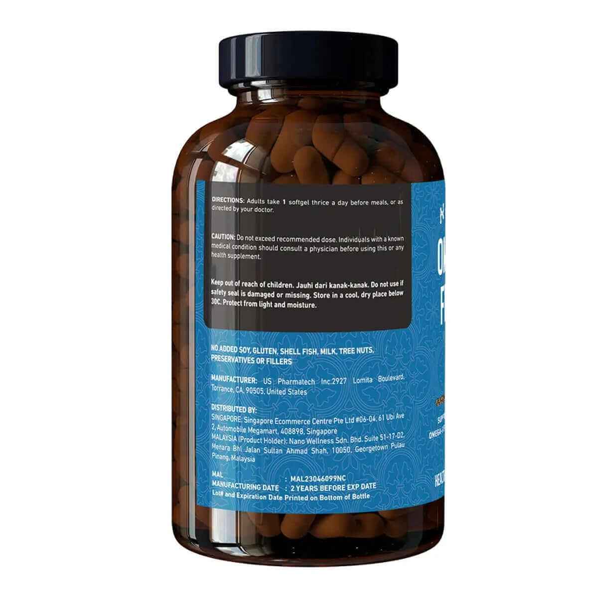 Omega 3 Fish Oil 1000mg | Best Fish Oil Supplement Malaysia